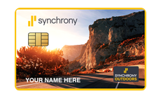 Synchrony Outdoors Credit Card